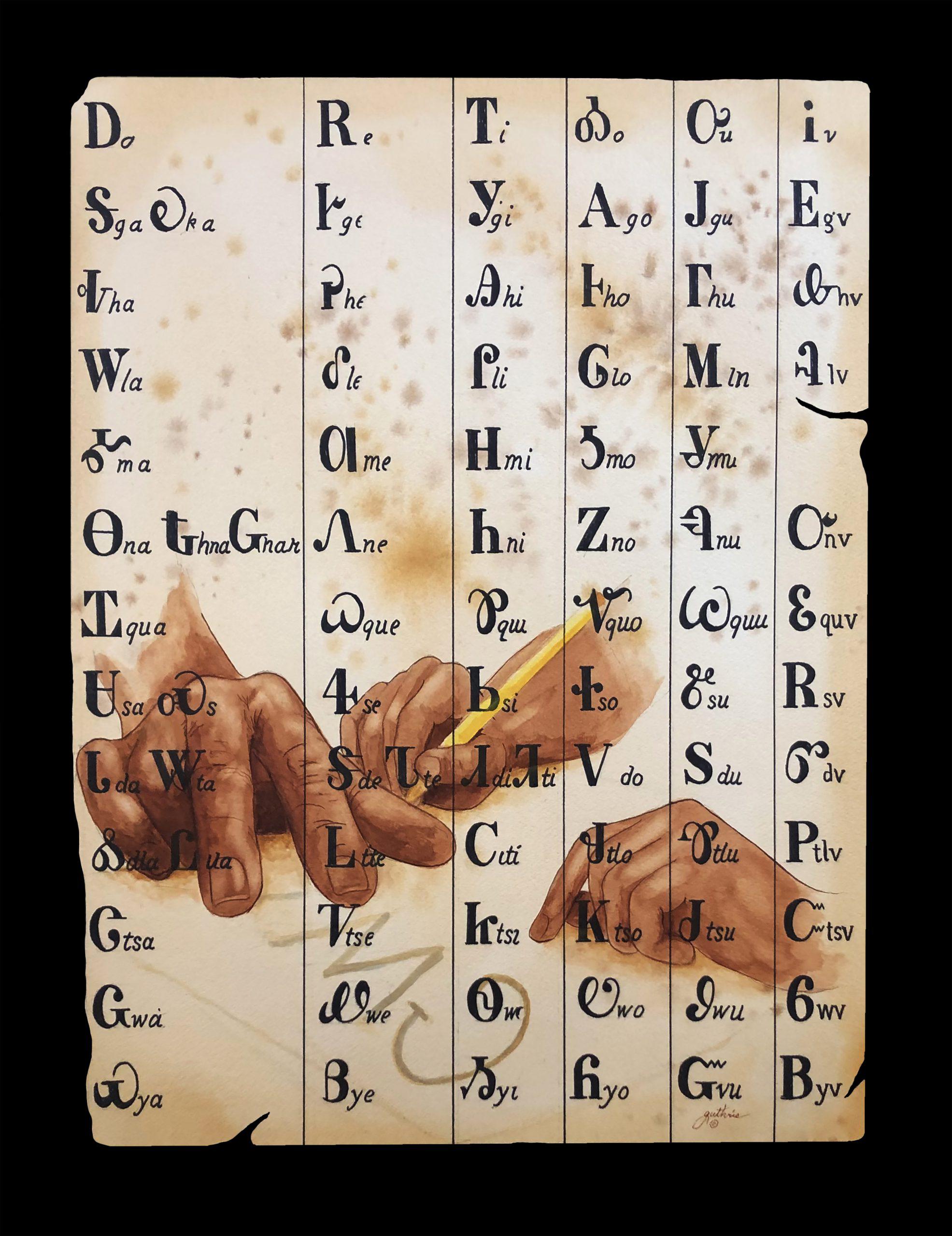 Cherokee Syllabary – Guthrie Studios